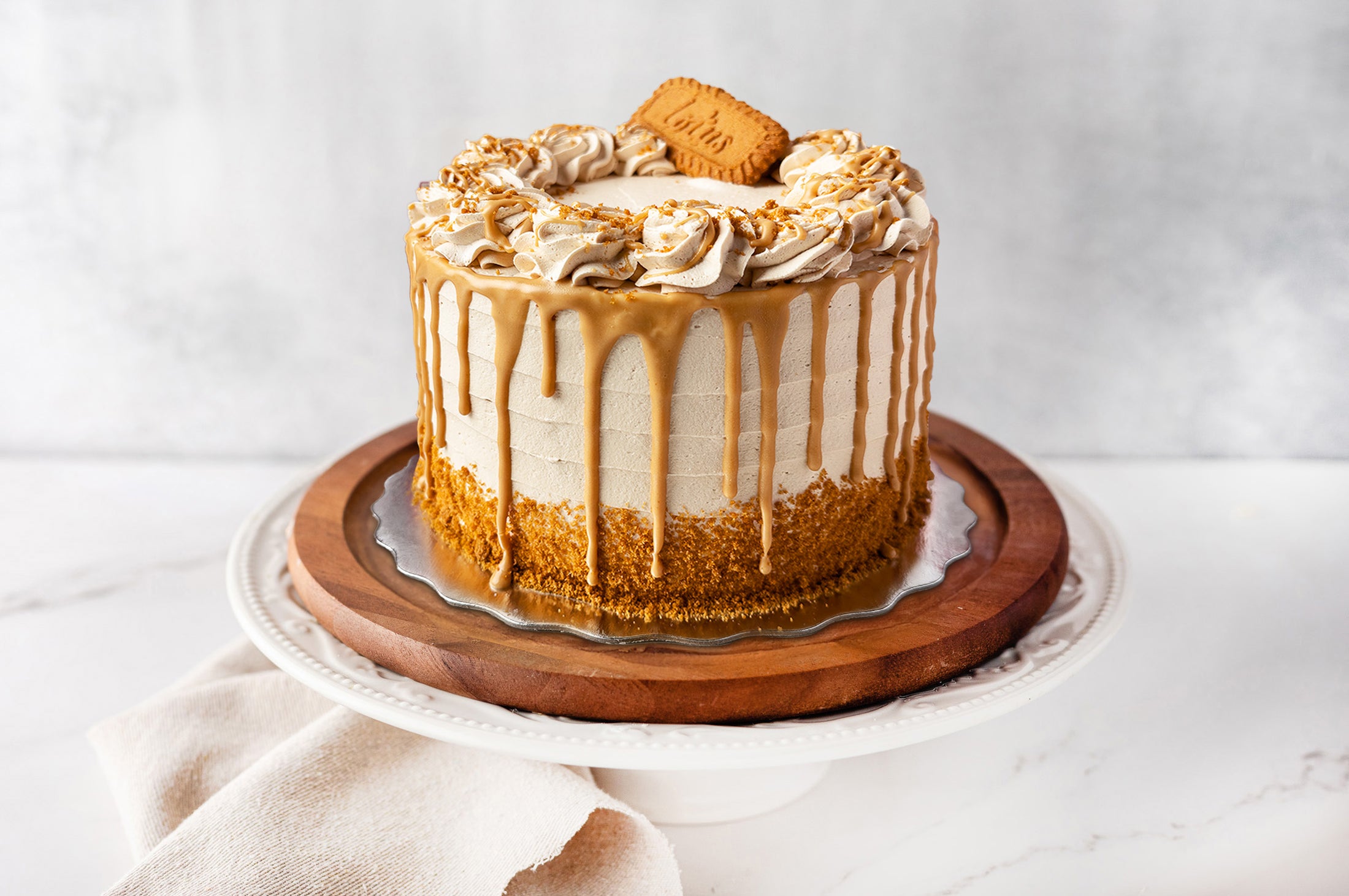 Lotus Biscoff Cake NEW! – La Casa Dolce