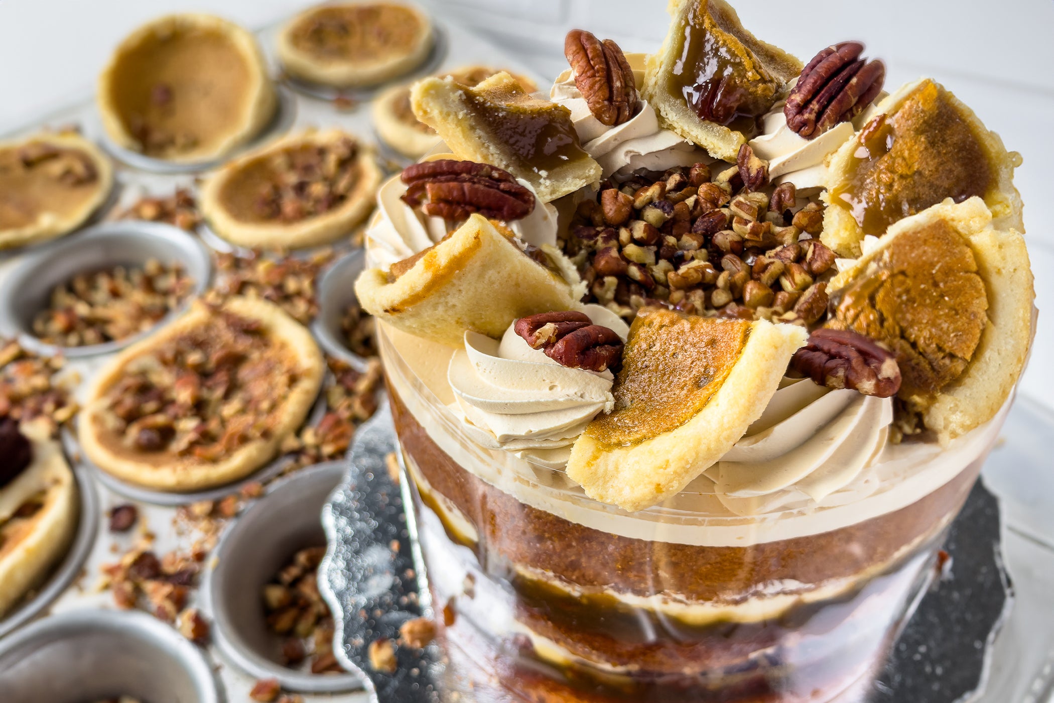 Cake of the Month: Pecan Raisin Butter Tart Cake – La Casa Dolce