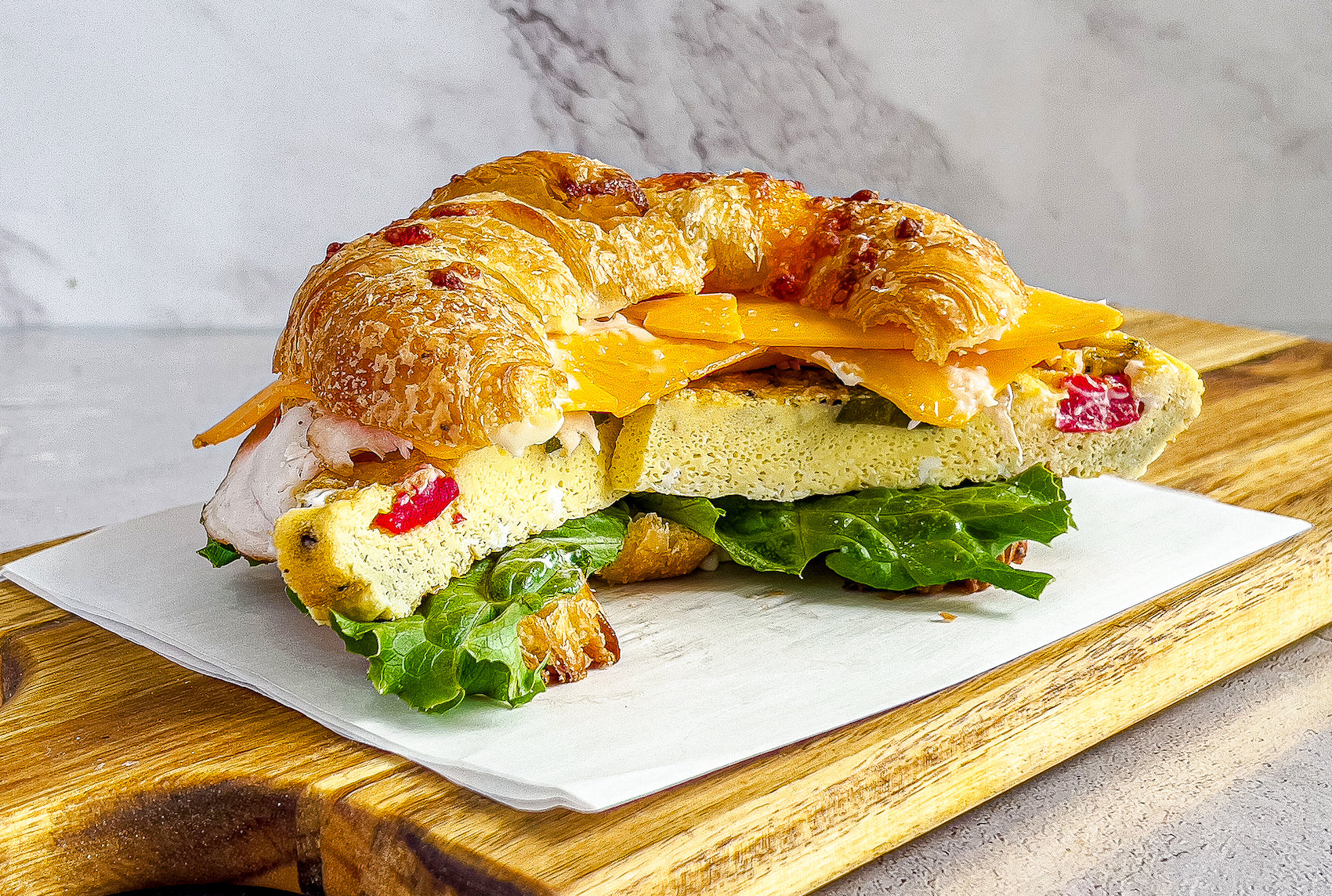 The Deluxe Breakfast Sandwich – La Casa Dolce